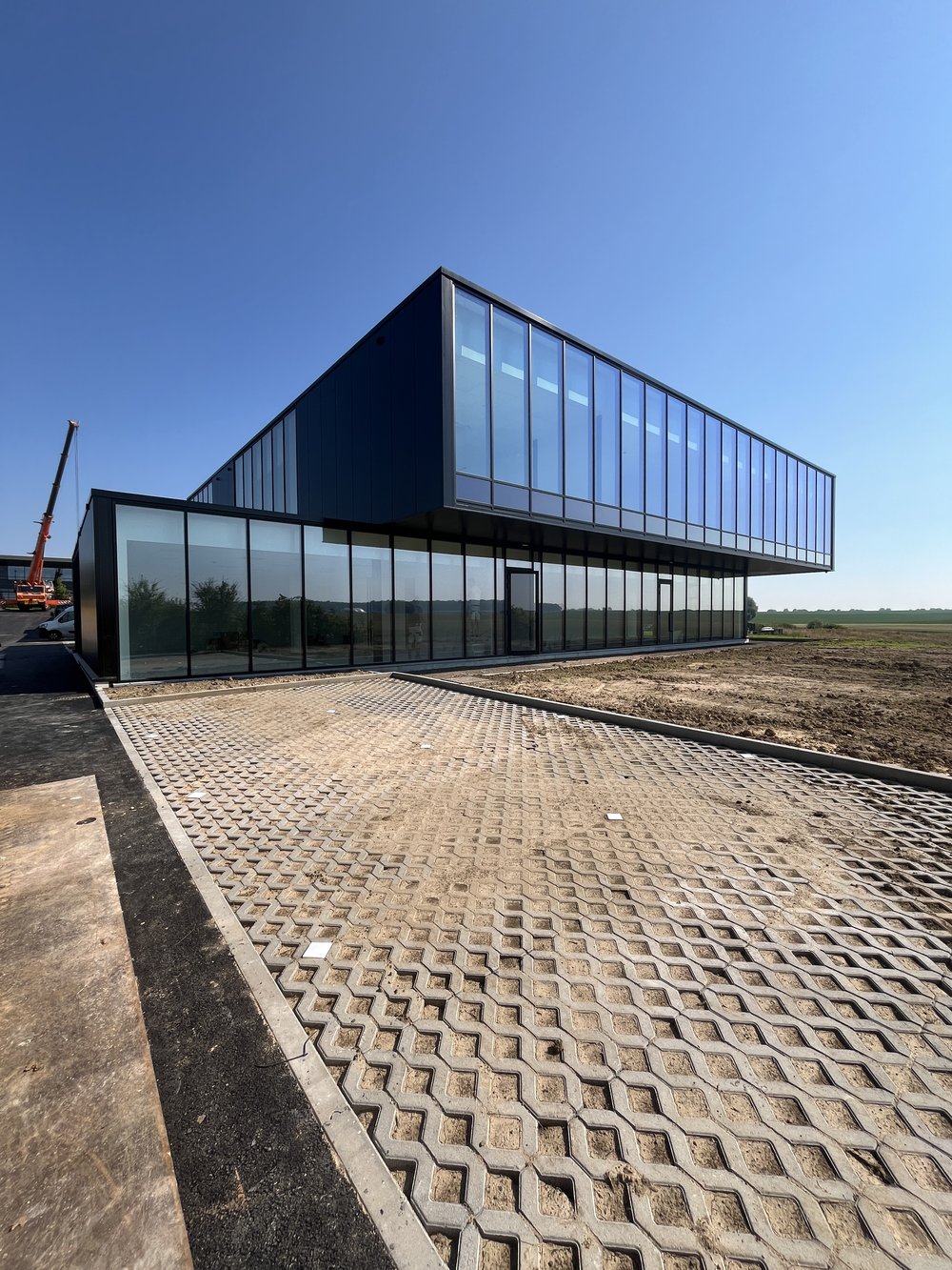 Construction du siège d'une PME à Nivelles | RG architectes