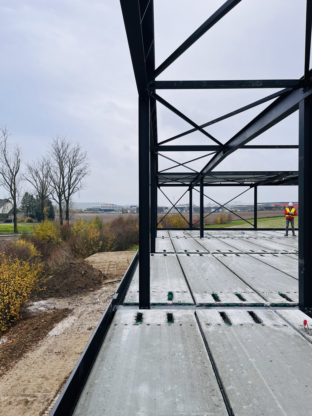 Construction du siège d'une PME à Nivelles | RG architectes